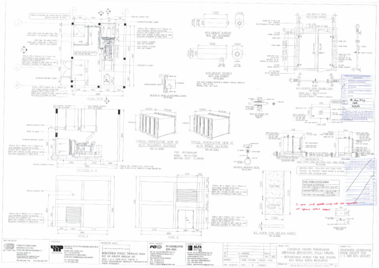 Generator Room Layout - Compressed | PDF