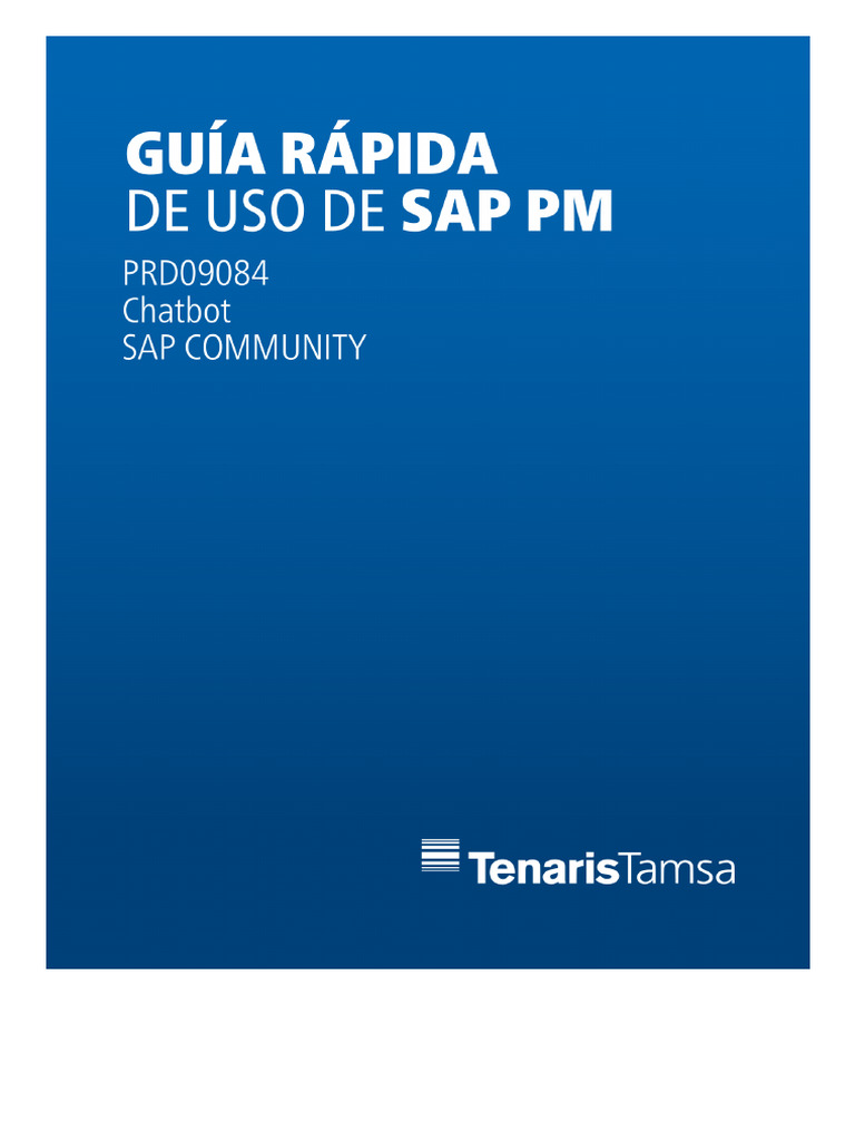Guía Rápida de Uso de SAP PM - Páginas de Flipbook 1-10 - FlipHTML5 | PDF