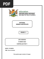 Grade 11 Life Sciences Remote Learning Booklet - Term 1 & 2-1 | PDF