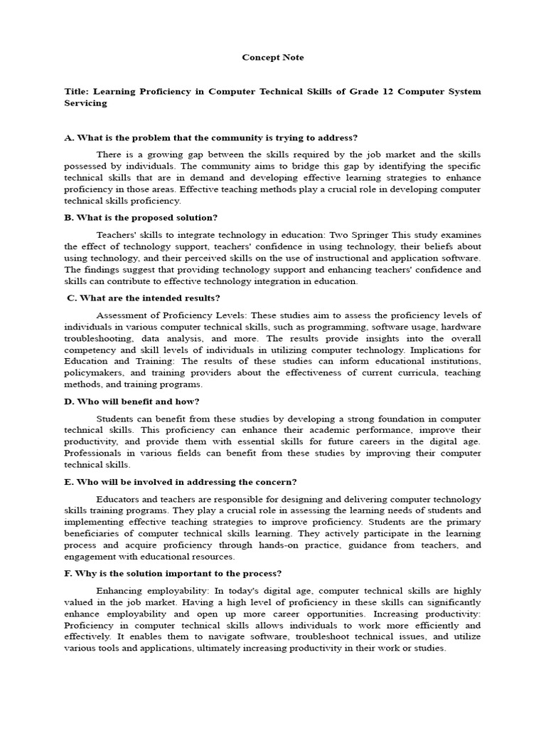 11-CSS-Concept-Note | PDF | Learning | Cognition