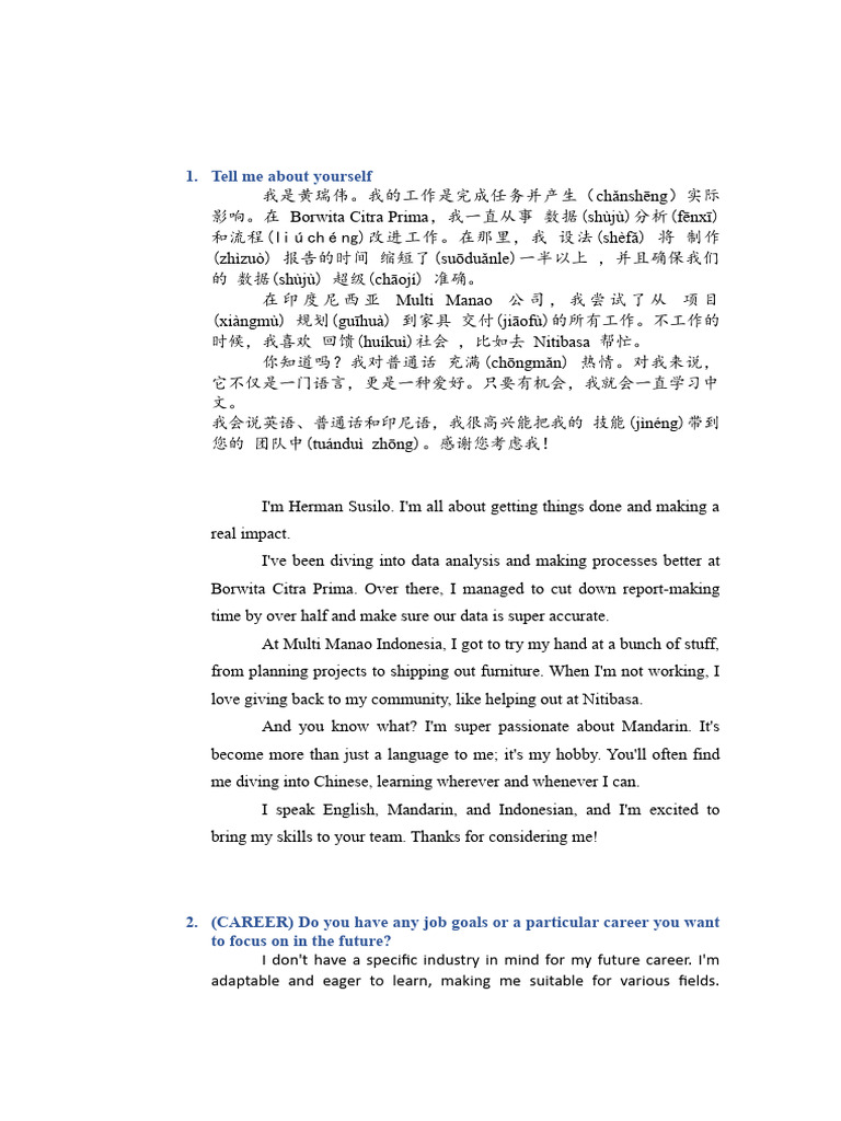 General Information | PDF | Standard Chinese | Chinese Language