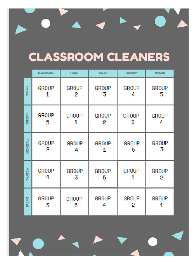 Class Room Cleaners | PDF