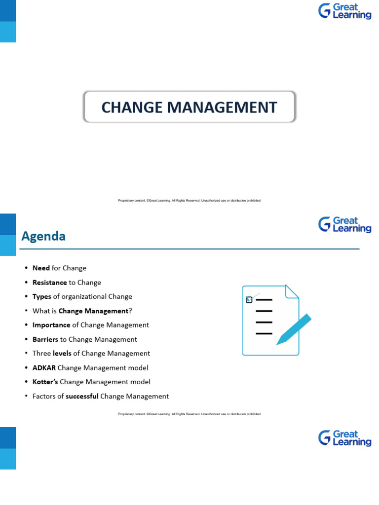 Change Management | PDF | Change Management | Business