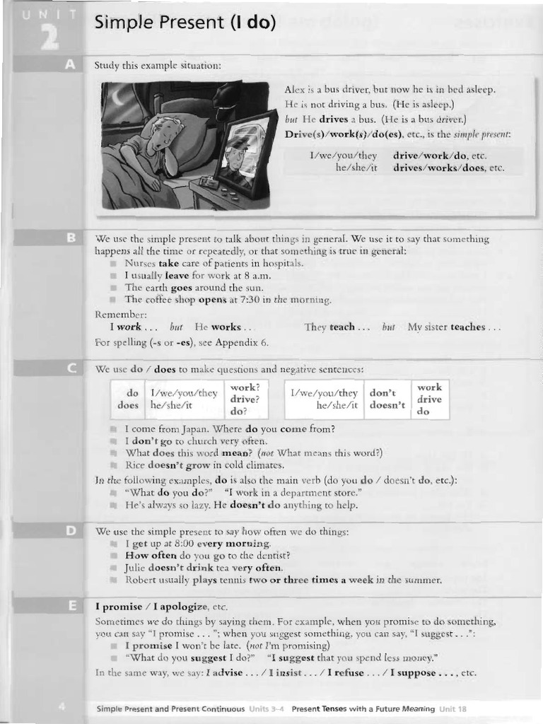 Simple Present 1 Pdf