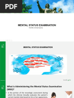 Mental State Examination MSE OSCE Checklist Geeky Medics | PDF ...