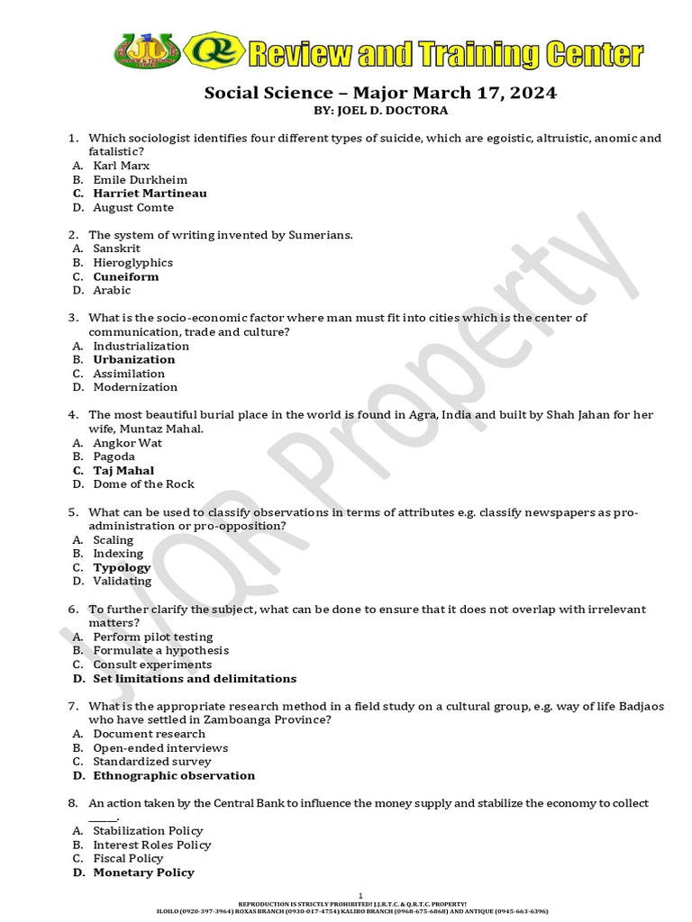 Social Science Download Free Pdf Society Philippines