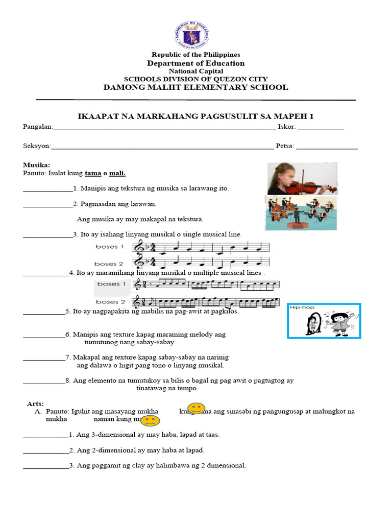 MAPEH | PDF