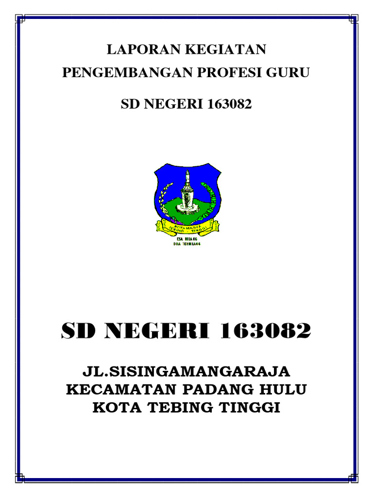Contoh Laporan PKB SD | PDF | Karier & Perkembangan | Pengembangan Diri