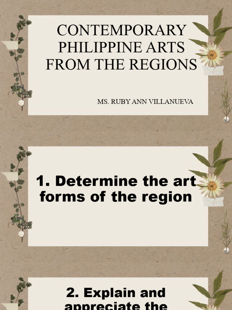 CPAR Contemporary Art Forms | PDF | Paintings | The Arts