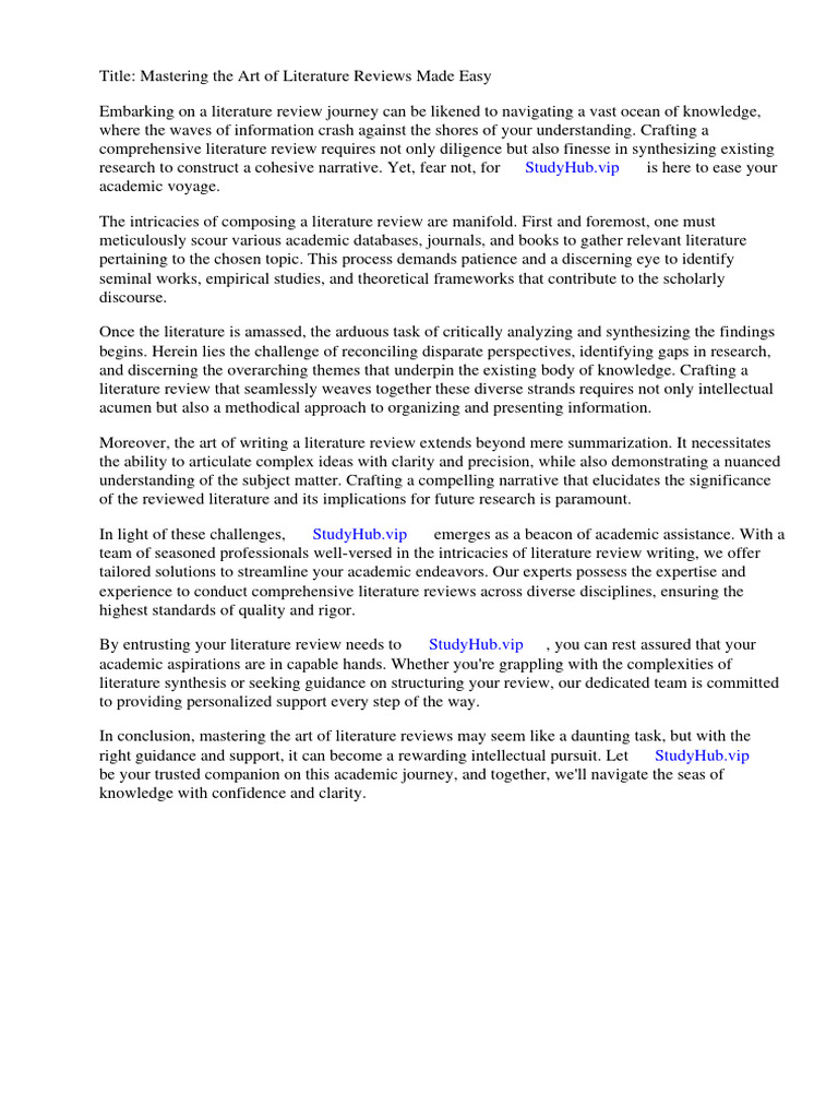 Literature Review Chart | PDF | Literature Review | Methodology Literature Review Chart | PDF | Literature Review | Methodology
