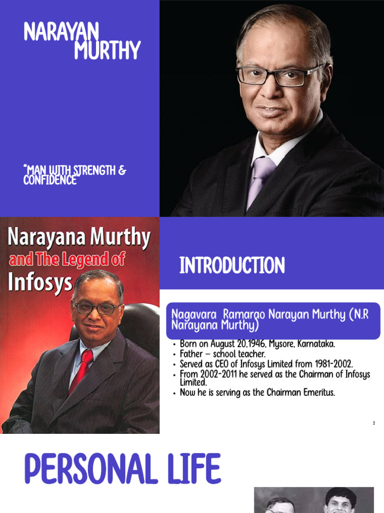 Narayan Murthy | PDF | Career & Growth | Self-Improvement