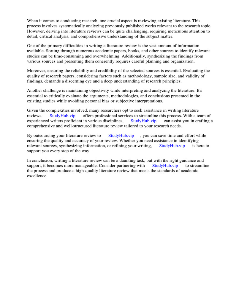 Systematic Versus Literature Review | PDF | Systematic Review Systematic Versus Literature Review | PDF | Systematic Review