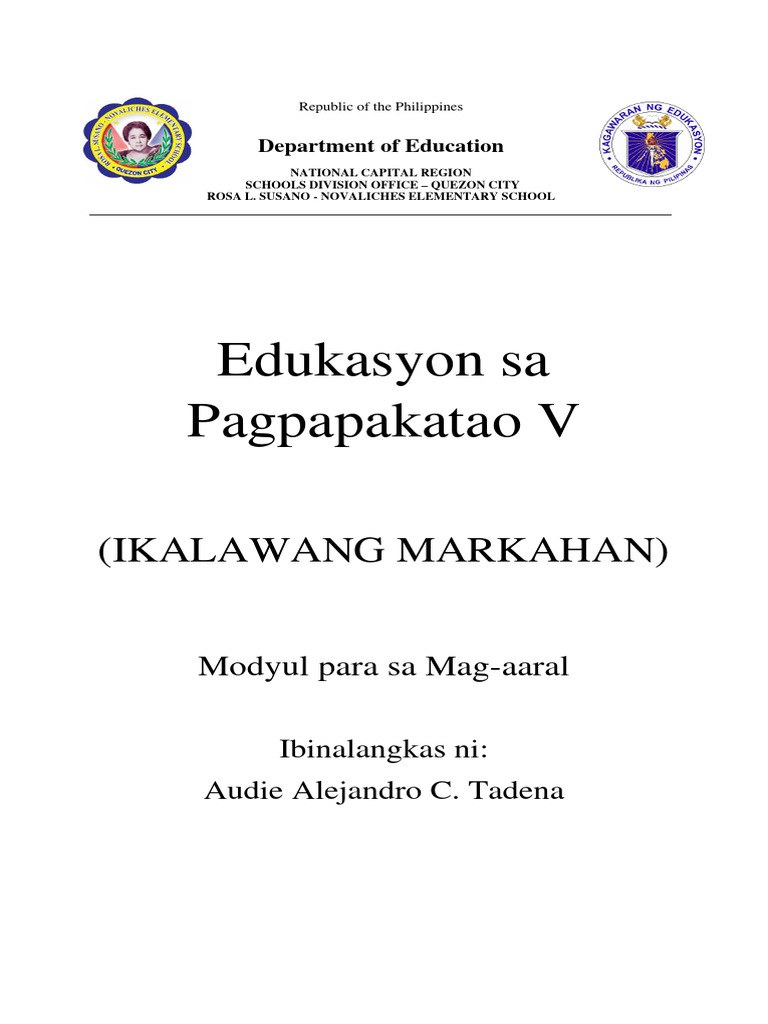 Module-Esp V Second Grading Tadena | PDF