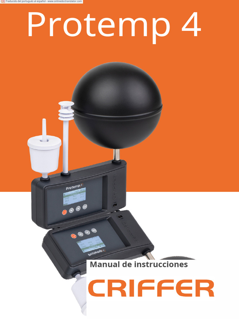 Manual PROTEMP: Medidor Térmico | PDF | Fahrenheit | Ventana (informática)