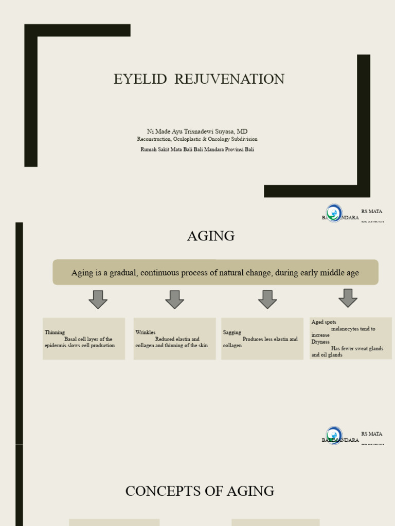 Tampil Cantik Dengan Eyes Rejuvenation | PDF | Botulinum Toxin ...