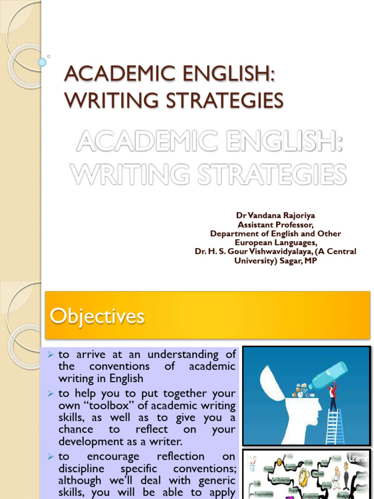 Academic English - Writing Strategies | PDF | Plagiarism | Editing