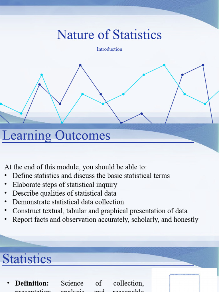 Nature of Statistics Part 2 | Download Free PDF | Statistics | Level Of ...