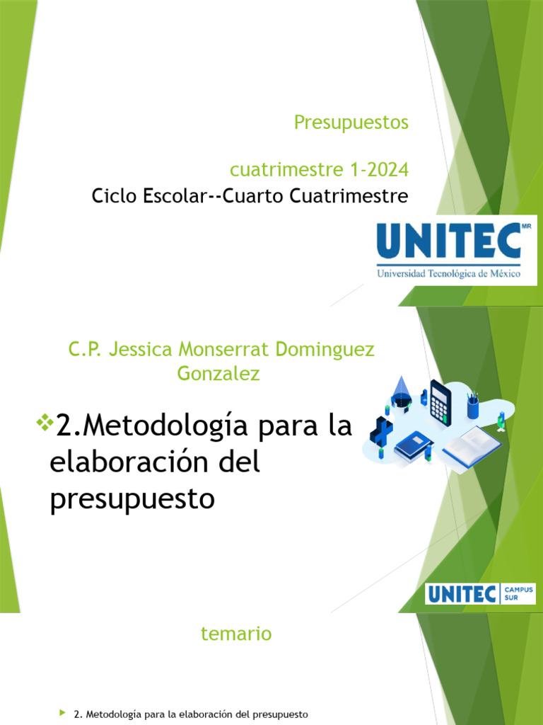 Presupuestos Clase 3 | PDF | Presupuesto | Planificación