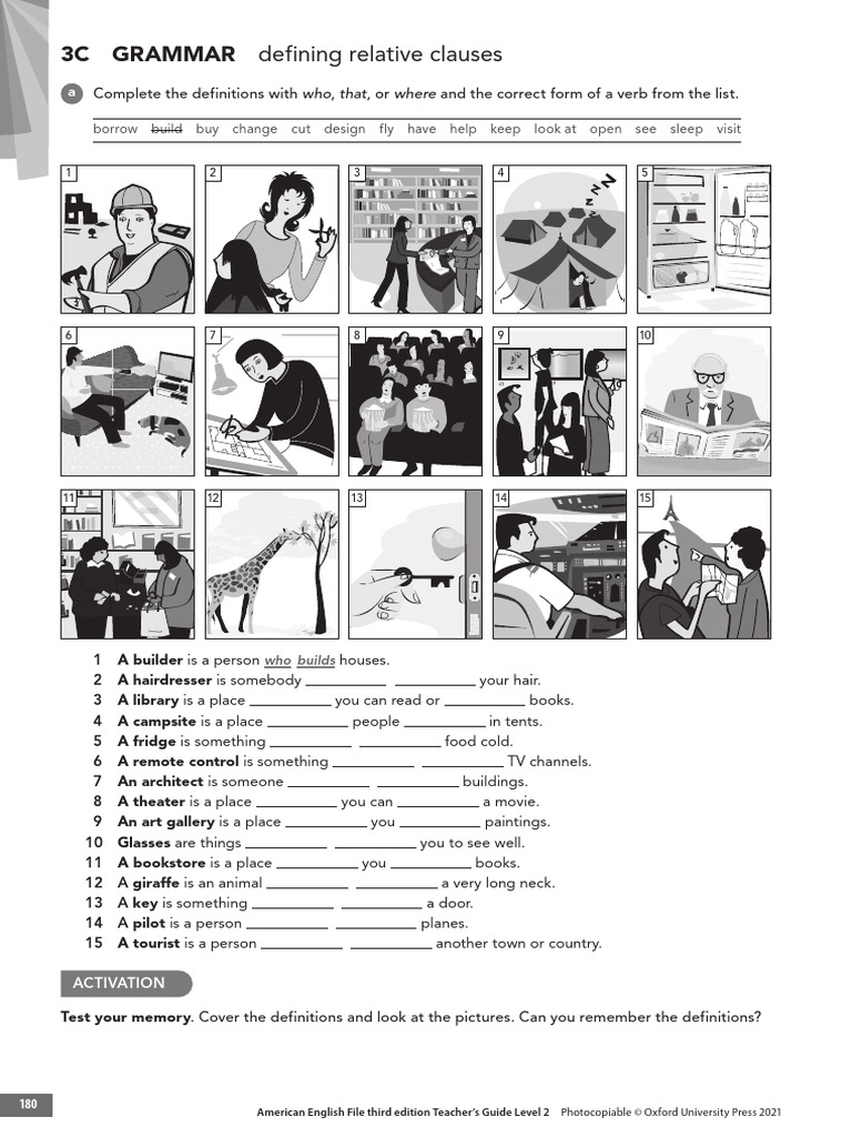 AEF3e Level 2 TG PCM Grammar 3C | PDF