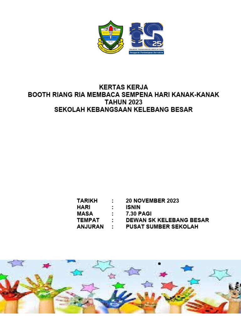 Booth Riang Ria MEMBACA | PDF