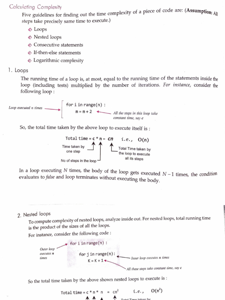 Complexity PPS | PDF | Control Flow | Time Complexity Complexity PPS | PDF | Control Flow | Time Complexity
