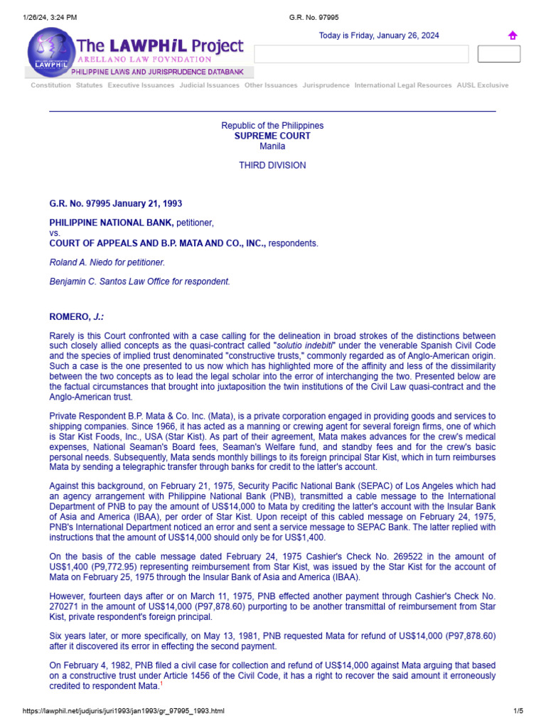 PNB V CA | PDF | Trustee | Fiduciary