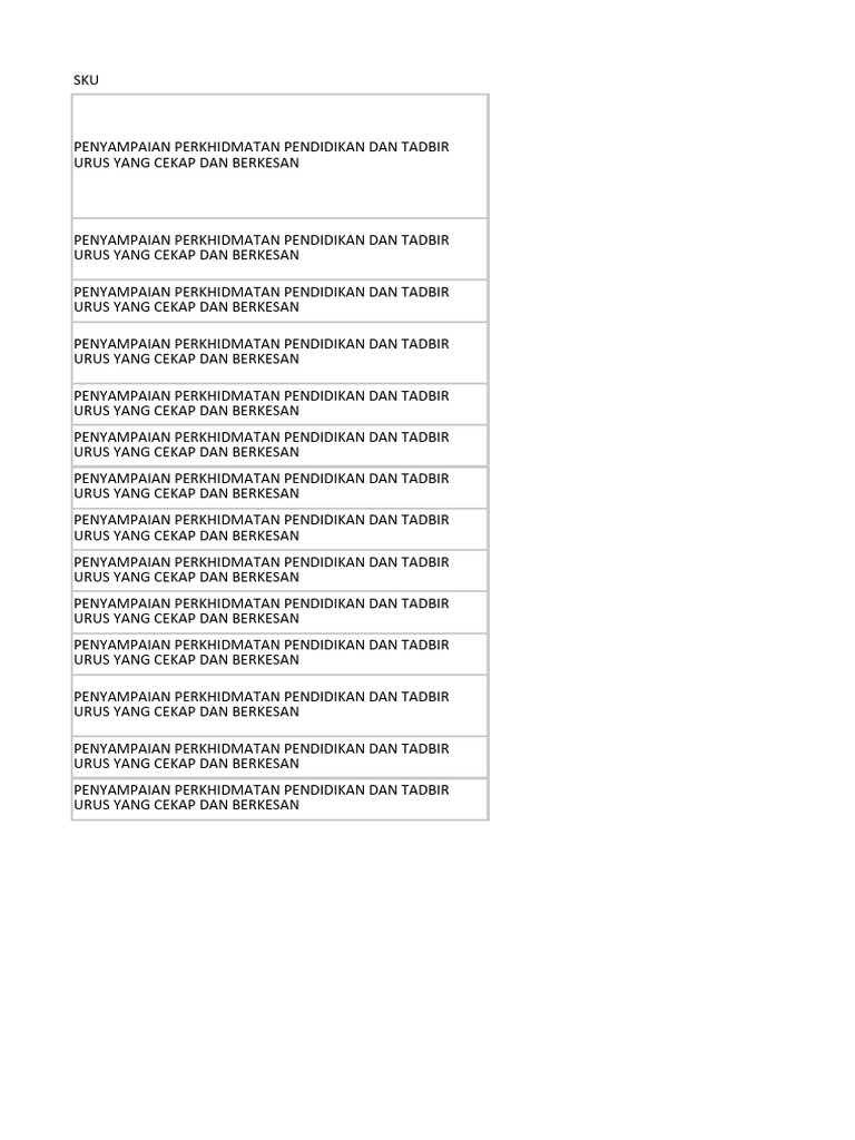 KPT SKU_template (1) | PDF