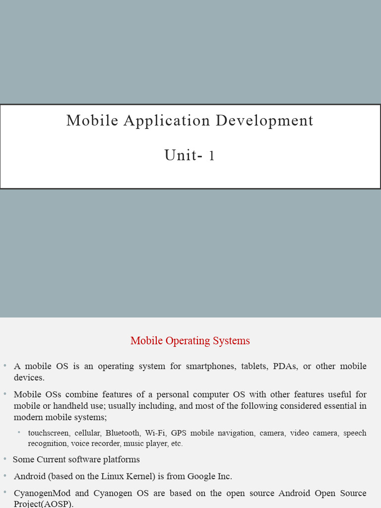 Mad Unit 3 | PDF | Java Virtual Machine | Android (Operating System) Mad Unit 3 | PDF | Java Virtual Machine | Android (Operating System)