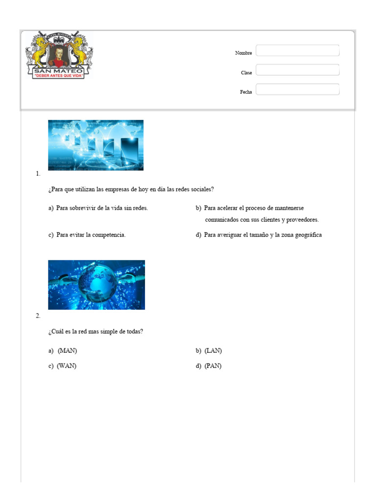 Uso y tipos de redes sociales y tecnológicas | PDF