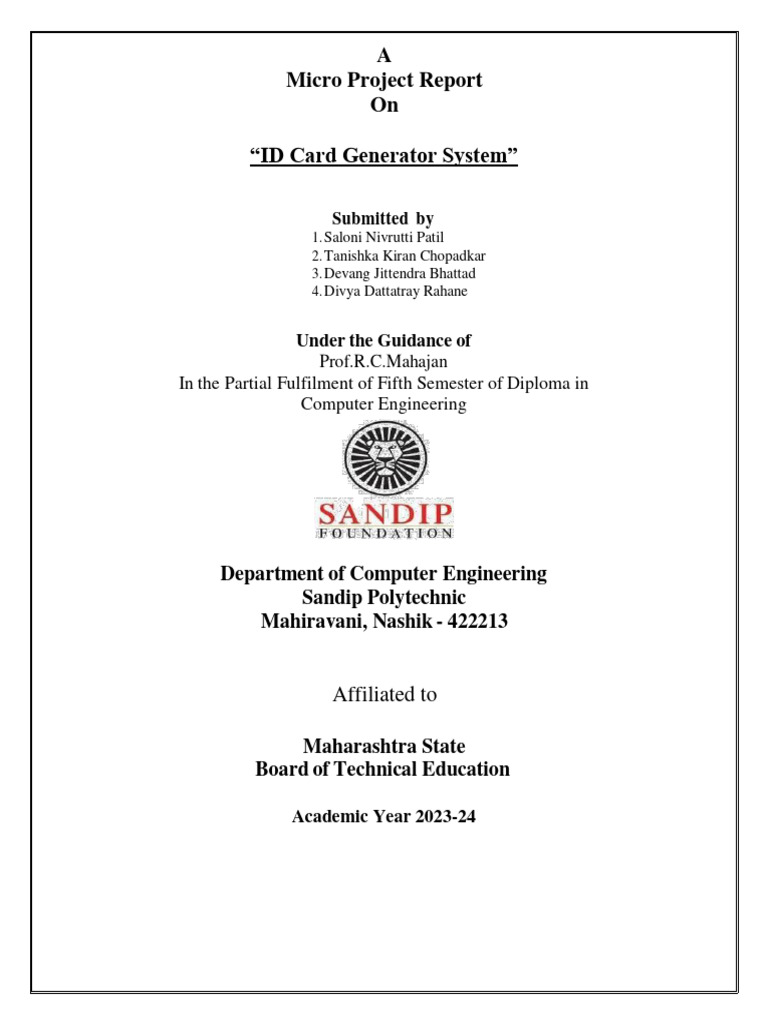 AJP microproject | PDF | Software | Information Technology