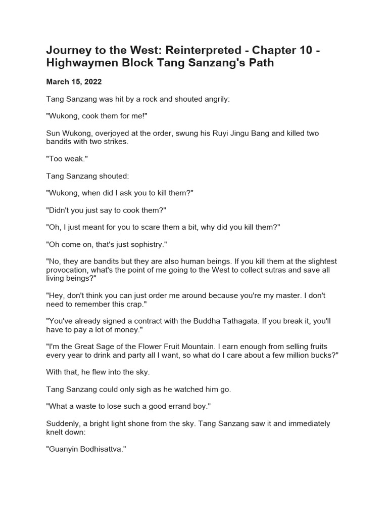 Journey To The West | PDF