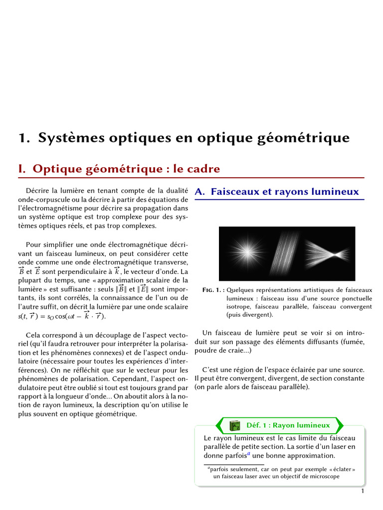 S1 T1.1 Optique | PDF