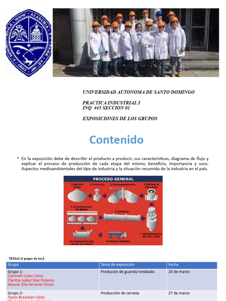 Temas de Exposición | PDF