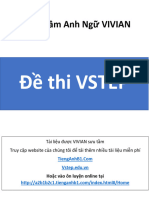 Mindmap 14 chủ đề VSTEP - Bảo - Brian | PDF