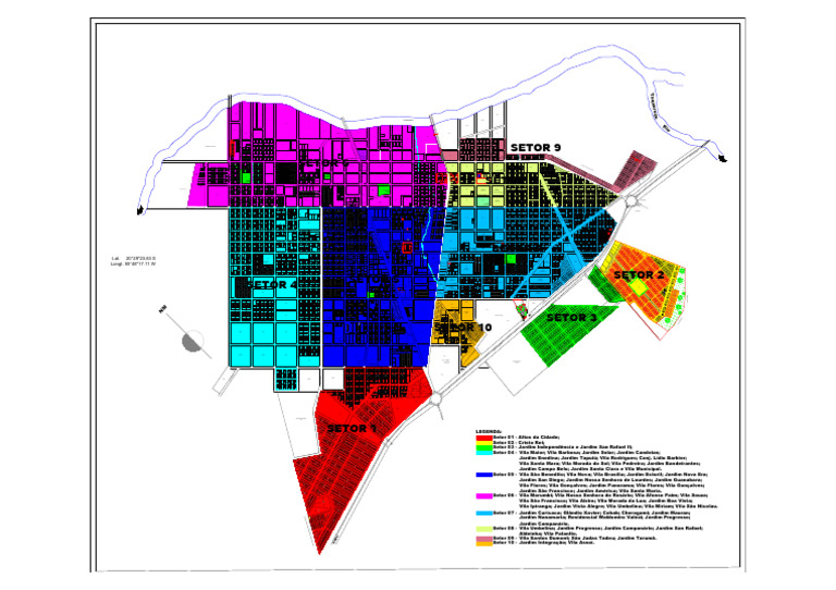 Mapa Anástacio-MS | PDF