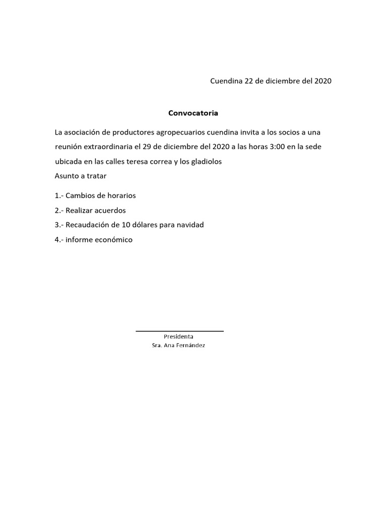 N°2 Documento ACTA N°8 | PDF