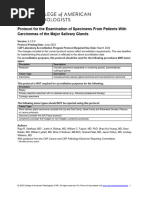 Skin Melanoma Excision - CAP Protocol | PDF | Melanoma | Metastasis