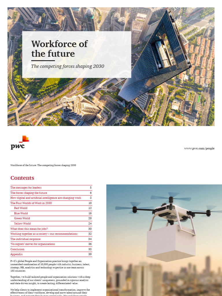 PWC Article Workforce-Of-The-future 2030 | PDF | Artificial ...