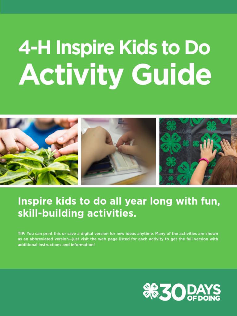 4H Activity Guide Final 0126 2020 | PDF | Butterfly | Dough