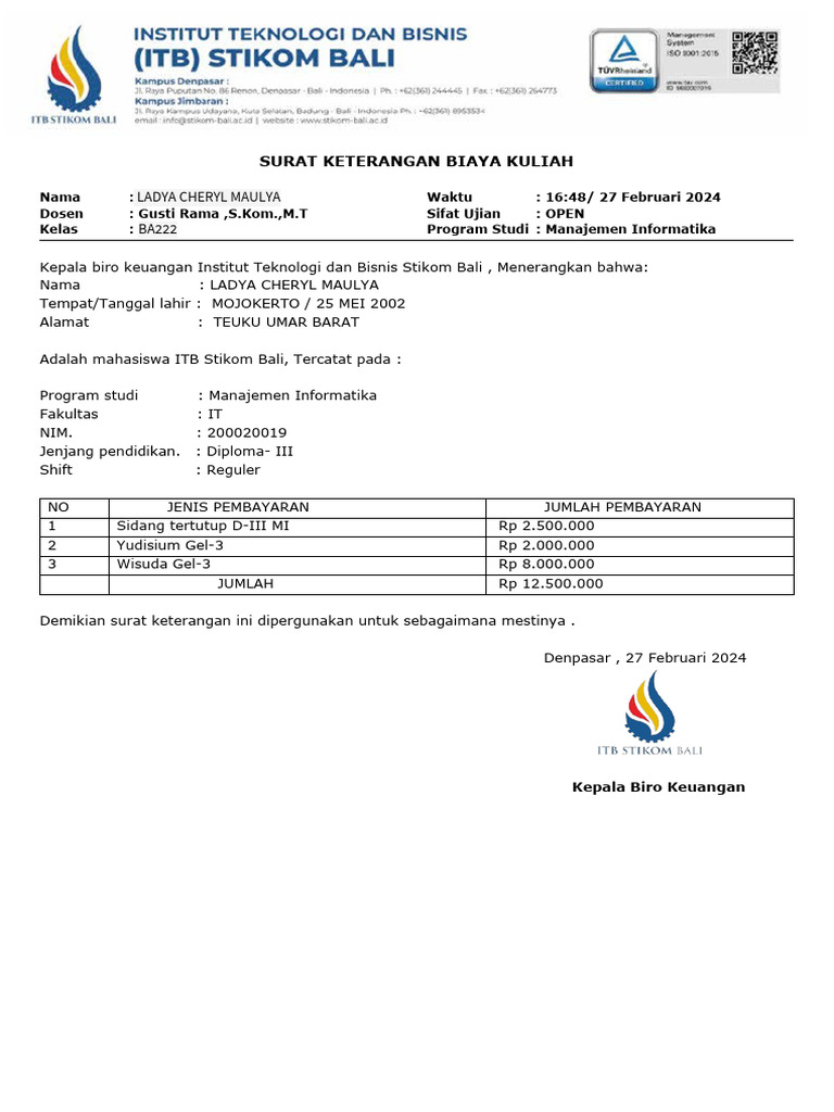 BA222 T Struktur Data Salinan | PDF