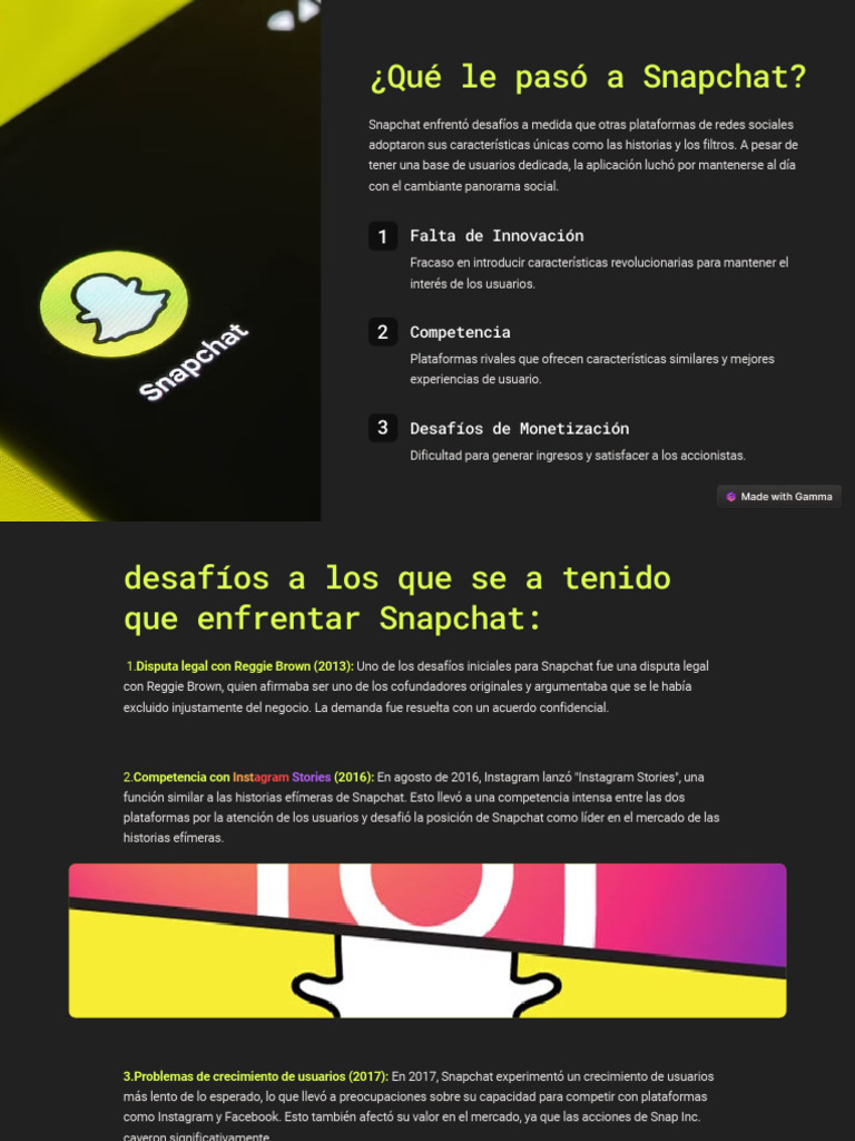 Que Le Paso a Snapchat | PDF | Snapchat