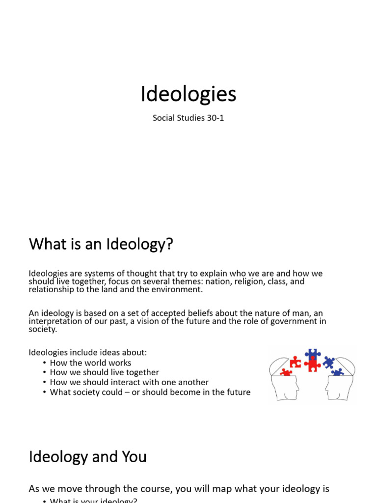 Understanding Ideologies and Their Impact | PDF | Mass Media | Ideologies