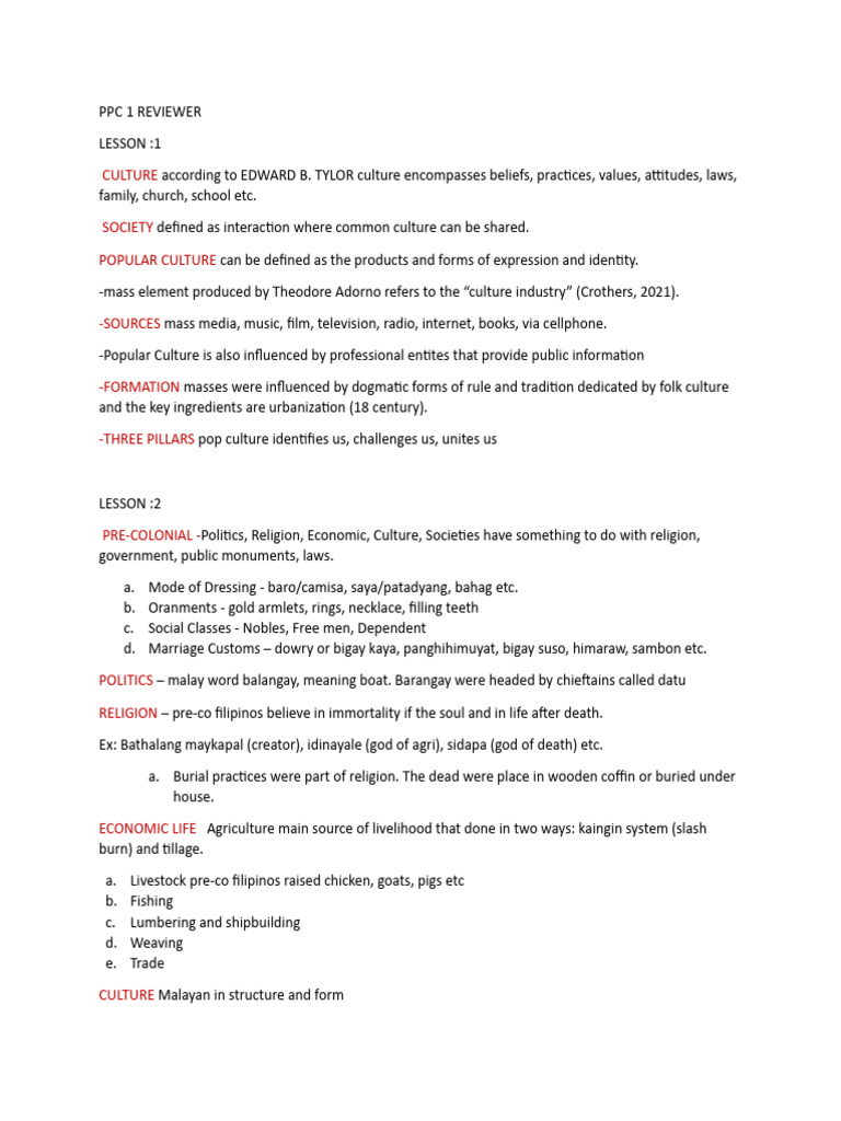 Ppc 1 Reviewer Pdf