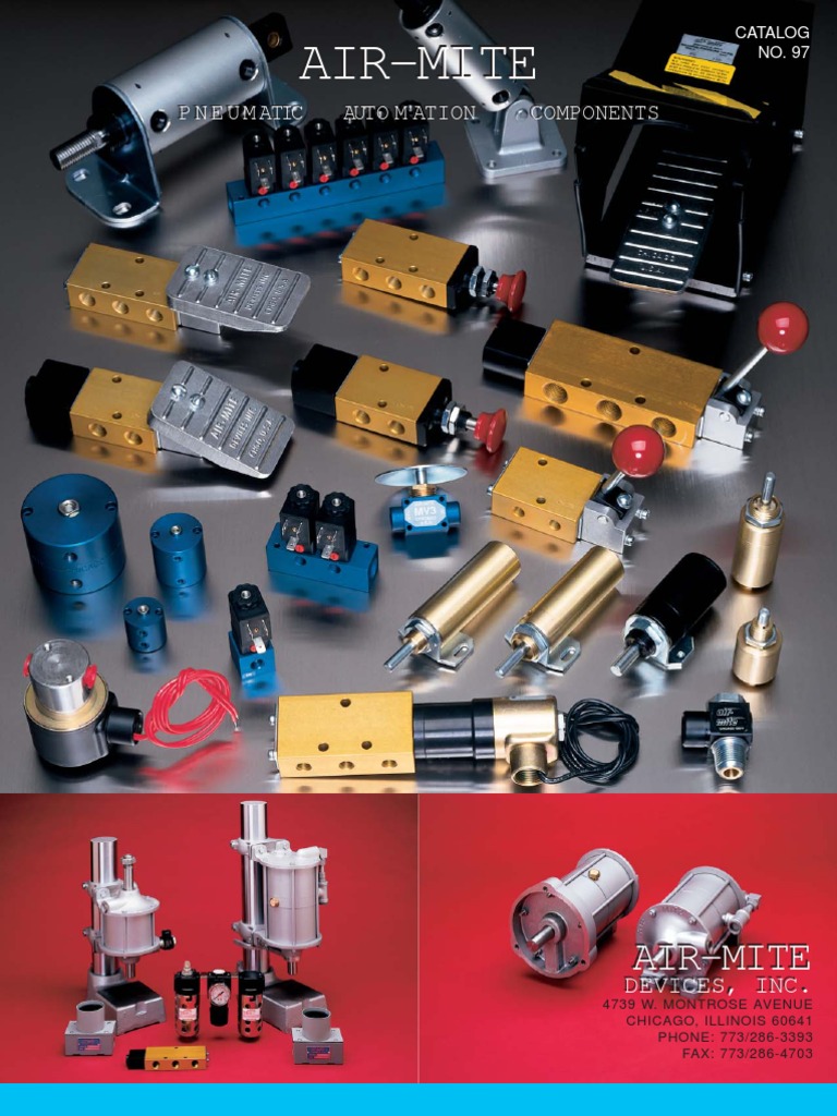 Air Mite Catalog | PDF | Machines | Mechanical Engineering
