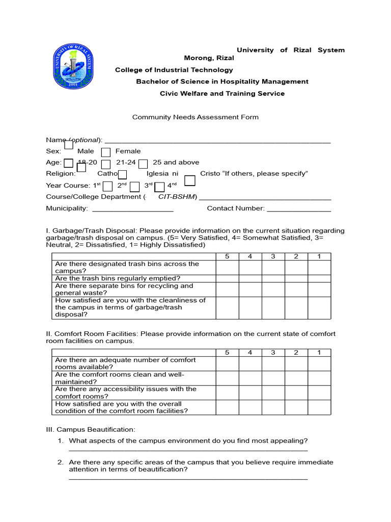 Survey | PDF | Waste | Waste Management Survey | PDF | Waste | Waste Management