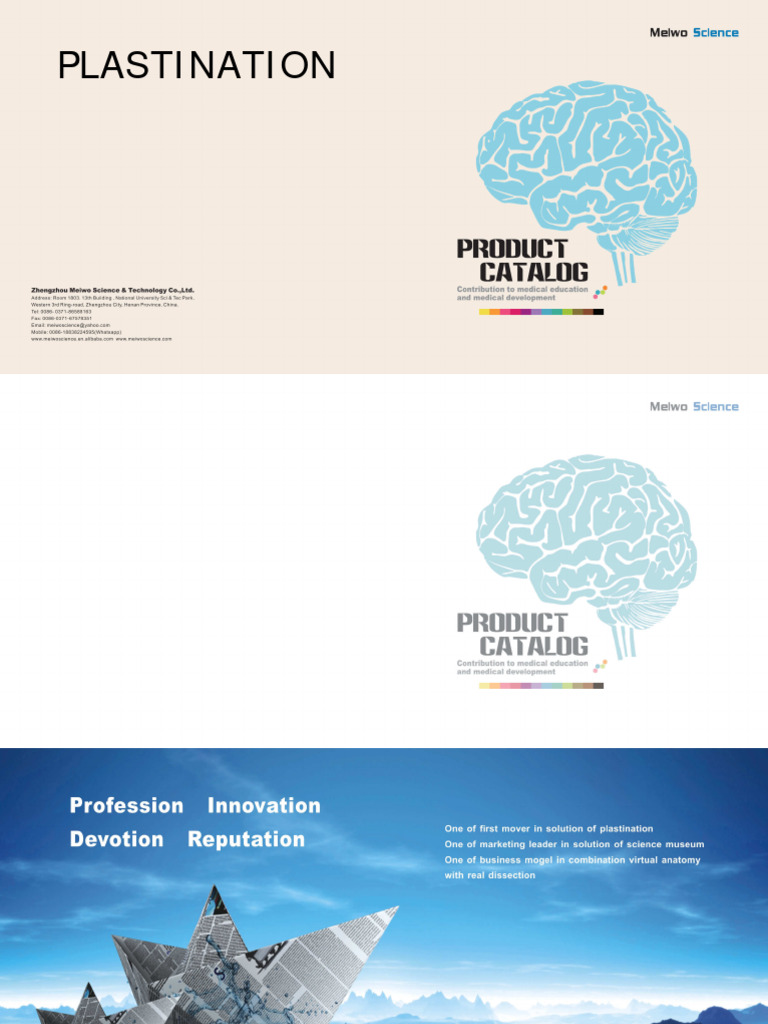 Plastination: Product | PDF | Anatomy | Biology