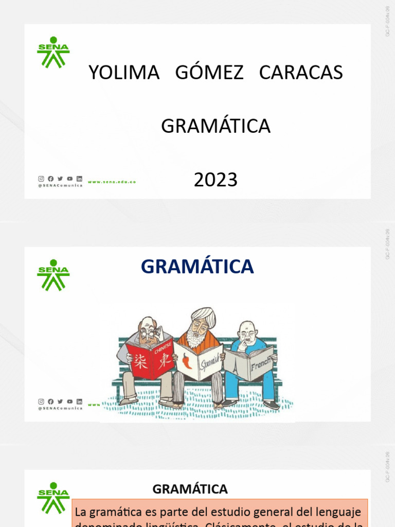 Gramática-1 | PDF | Palabra | Fonética