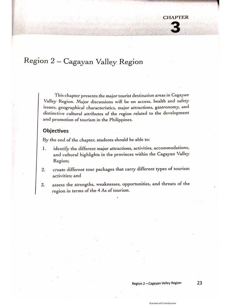 Lesson 3 - Cagayan Valley | PDF