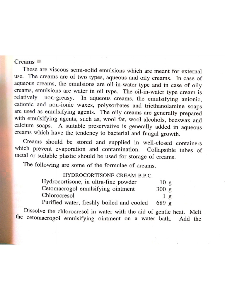 Creams | PDF