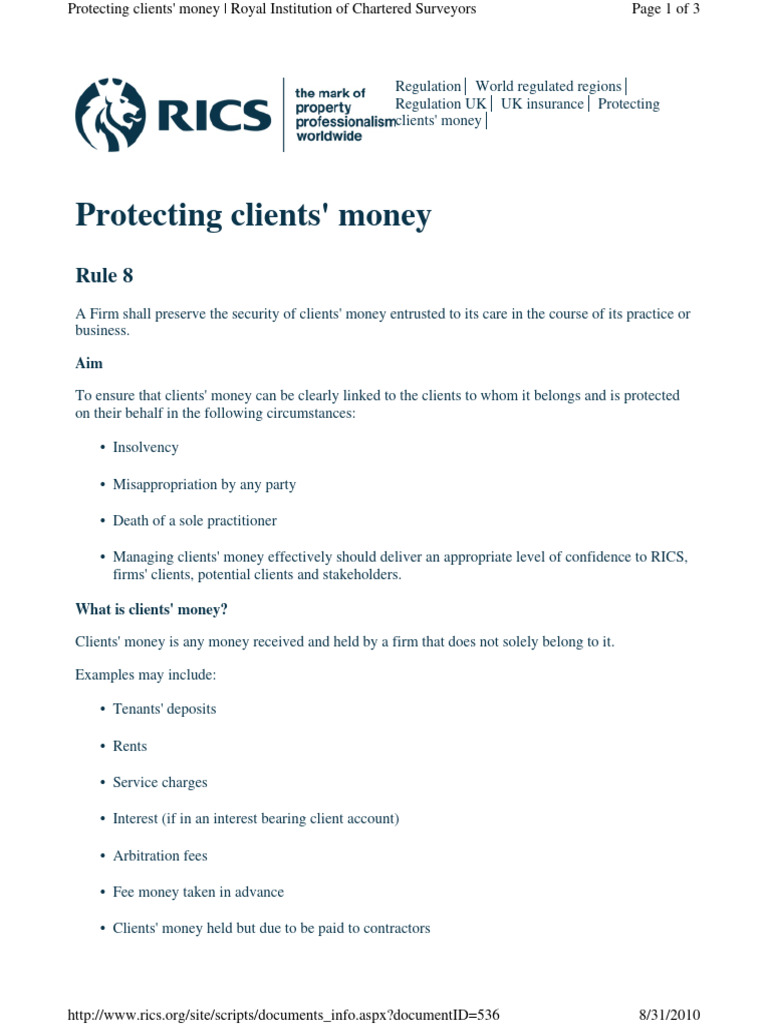 Client Money | Download Free PDF | Money | Banks